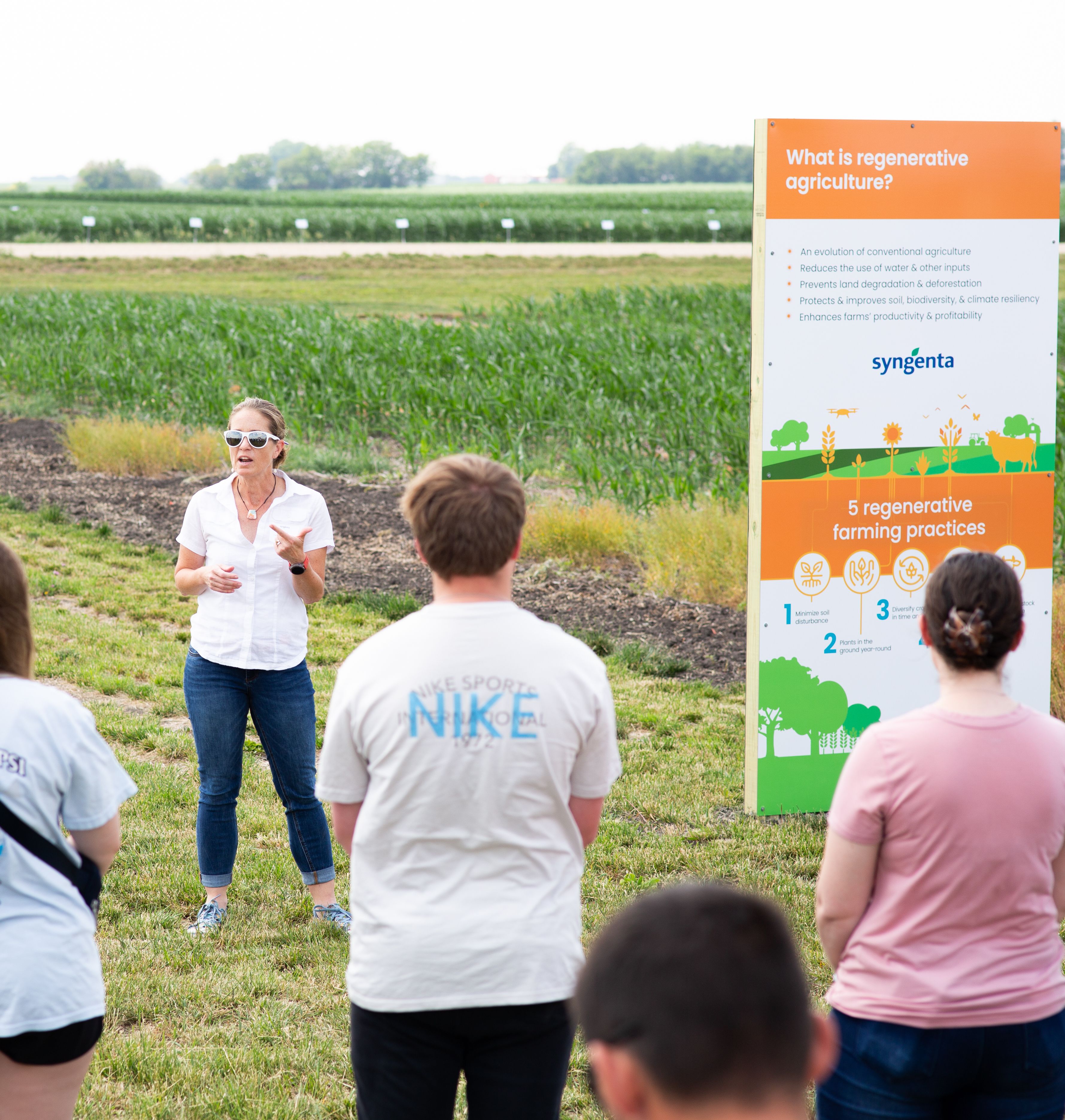 “Learning by doing” at new regenerative agriculture demo field | Syngenta Group