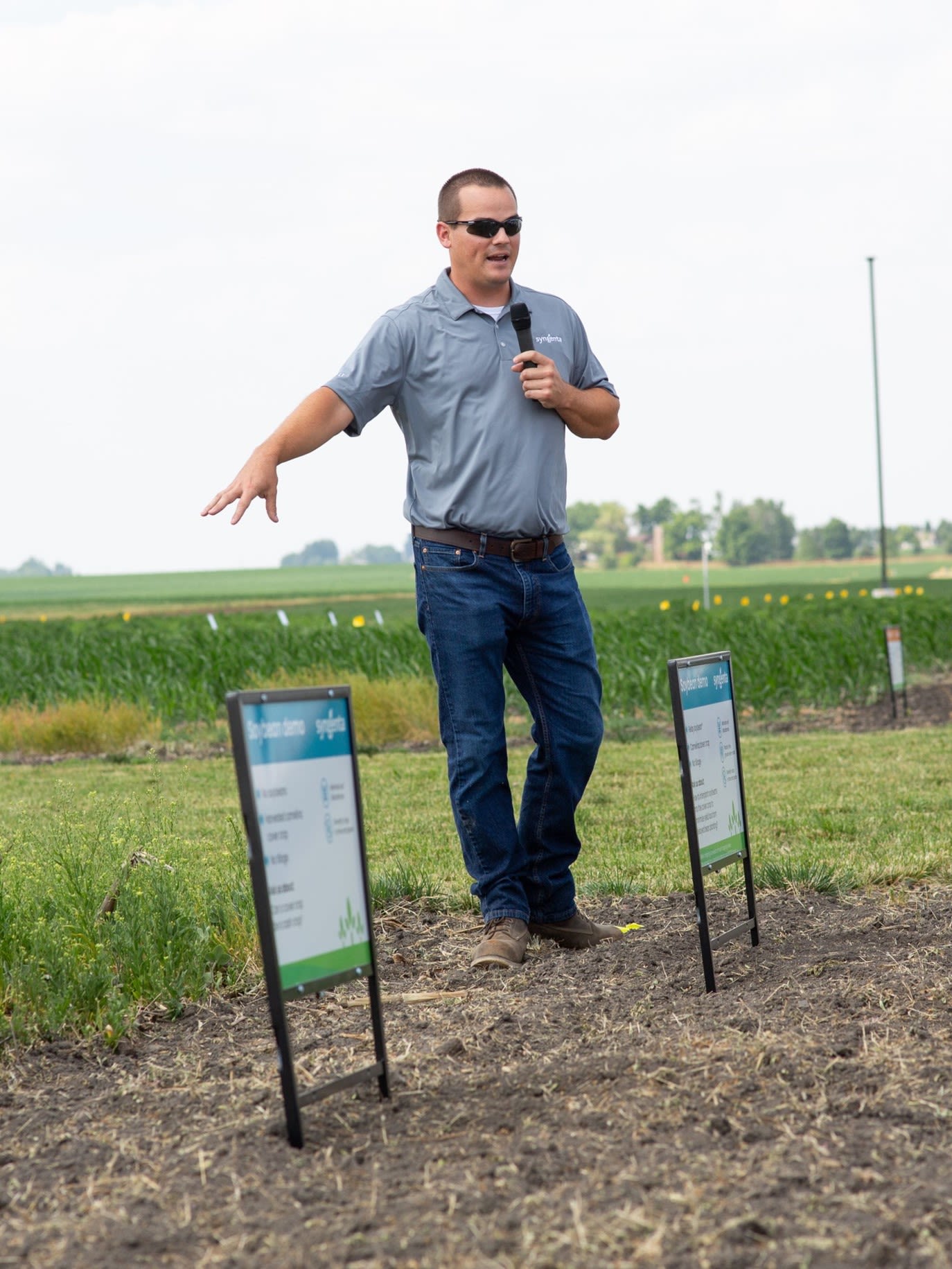 “Learning by doing” at new regenerative agriculture demo field | Syngenta Group
